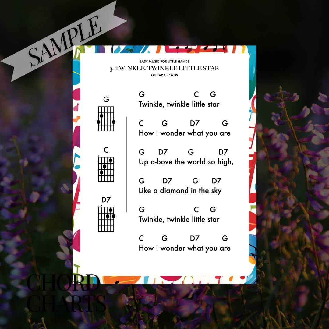 20 Easy Songs for Kids to Sing, Strum & Play: GUITAR Chord Songbook PD ...