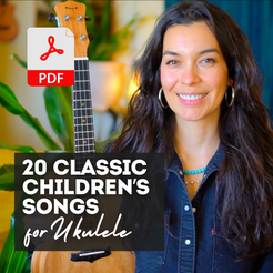 20 Easy Songs for Kids to Sing, Strum & Play: UKULELE Chord Songbook P ...